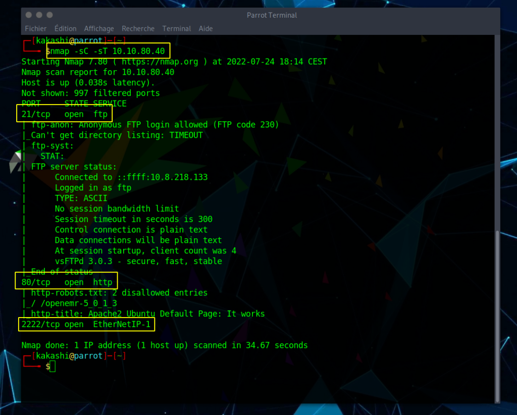 Simple CTF - TryHackMe - HackinGeeK