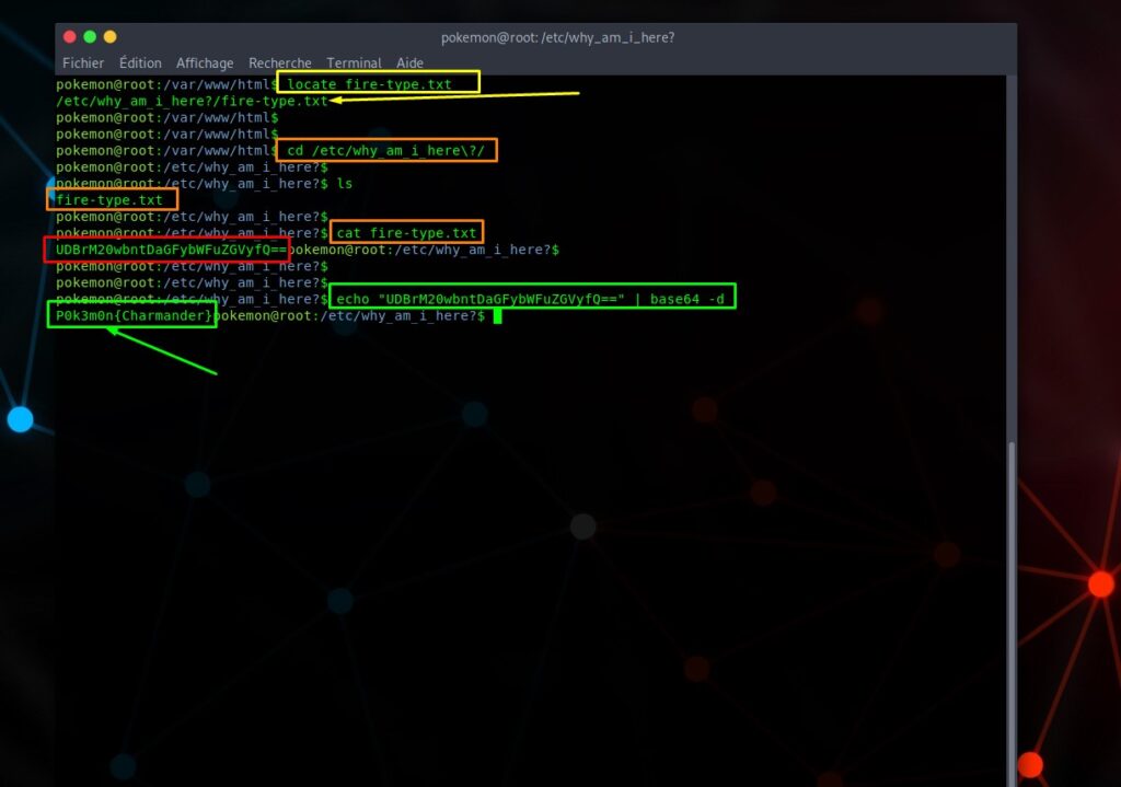 Pokemon - Gotta Catch'em All!! - Write Up - HackinGeeK